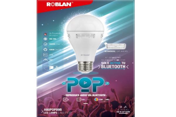 Roblan presenta POP, la lámpara LED con altavoces | IM Cocinas y Baños