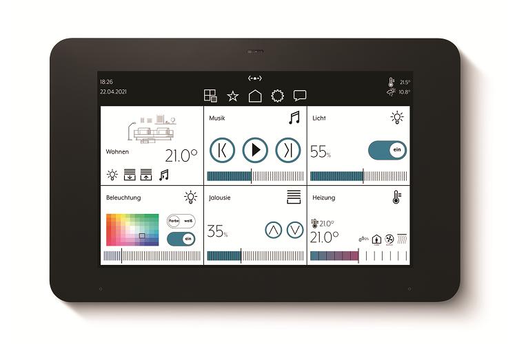Smart Panel 8 de JUNG permite ejercer un control total sobre los ...